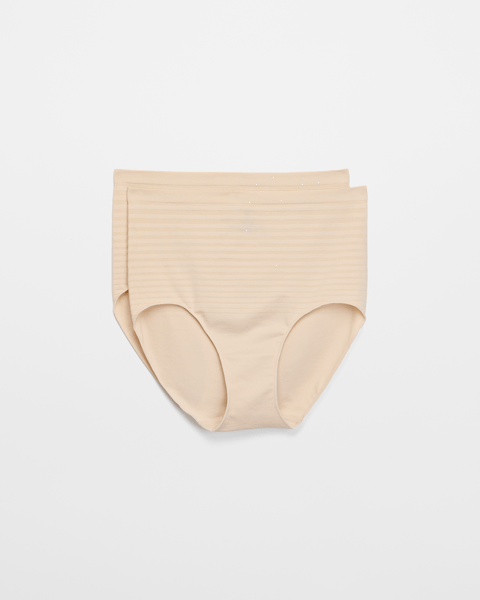 Womens Seamfree Matte and Shine Full Briefs 2 Pack | Target Australia