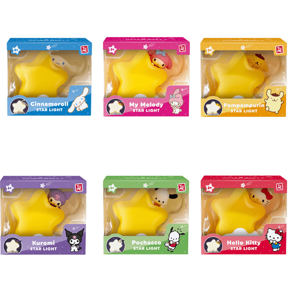 Hello Kitty and Friends Bedside Light Star Series - Assorted | Target ...