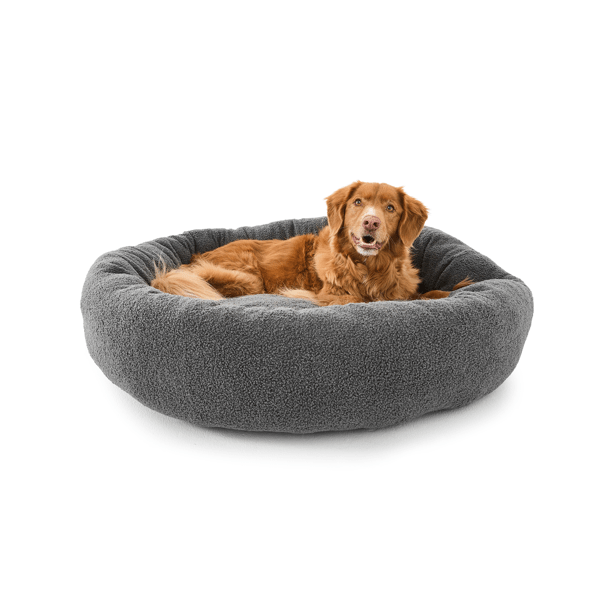 Pet Bed Round Boucle, Extra Large - Anko | Target Australia