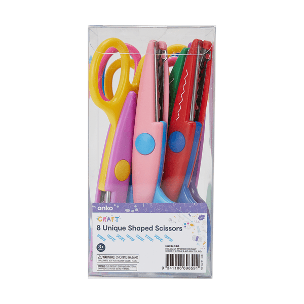7 Unique Shaped Scissors - Anko | Target Australia