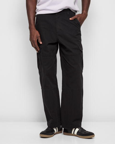 Garment Dyed Utility Wide Leg Cargo Pants - Commons | Target Australia