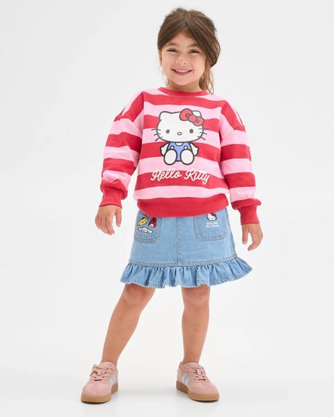 Hello Kitty Fleece Long Sleeve Top | Target Australia