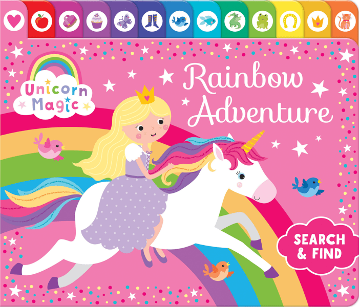 Unicorn Magic Chunky Tabbed Board Book | Target Australia