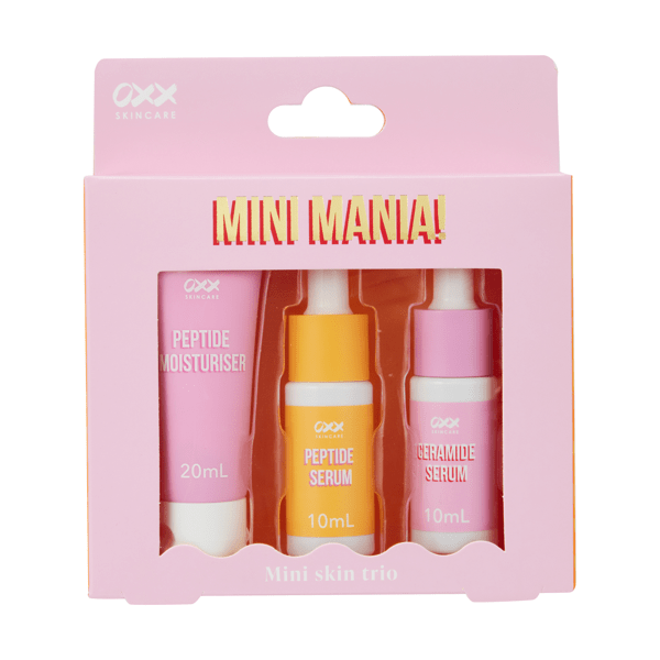 Mini Mania! Skin Trio Kit Peptide and Ceramide - OXX Skincare | Target ...