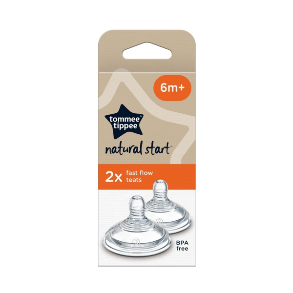 2 Pack Tommee Tippee Fast Flow Teats | Target Australia