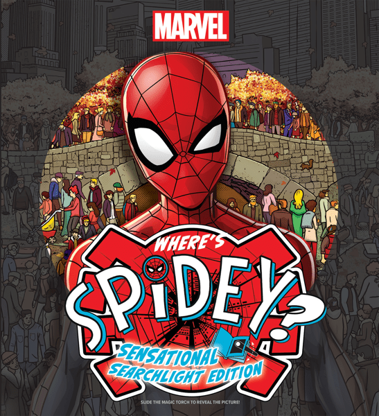 Marvel Where's Spidey? Sensational Searchlight Edition - Book | Target ...