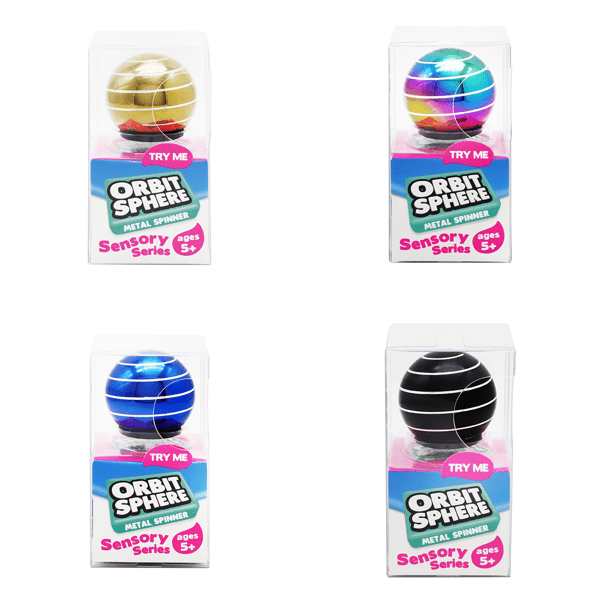 Trend Hub Orbit Sphere Metal Spinner - Assorted | Target Australia
