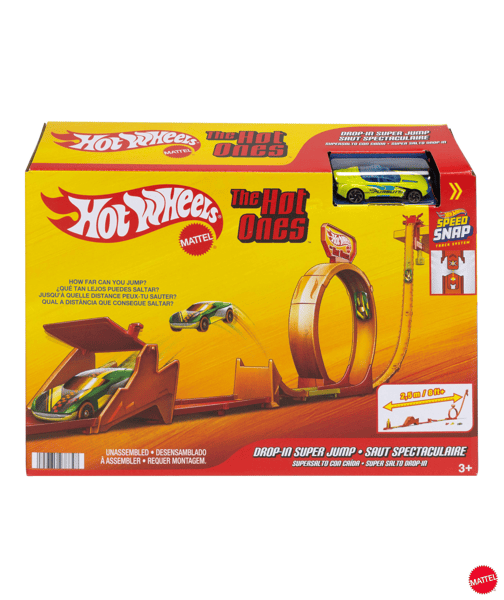 Mattel Hot Wheels Action Hot Ones Gravity Drop Track Set | Target Australia