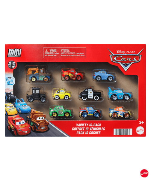 Mattel Disney and Pixar Cars Mini Racers 10-Pack | Target Australia