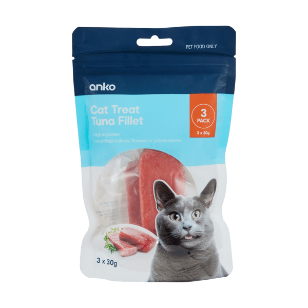 3 Pack Cat Treat Fillets Tuna - Anko | Target Australia