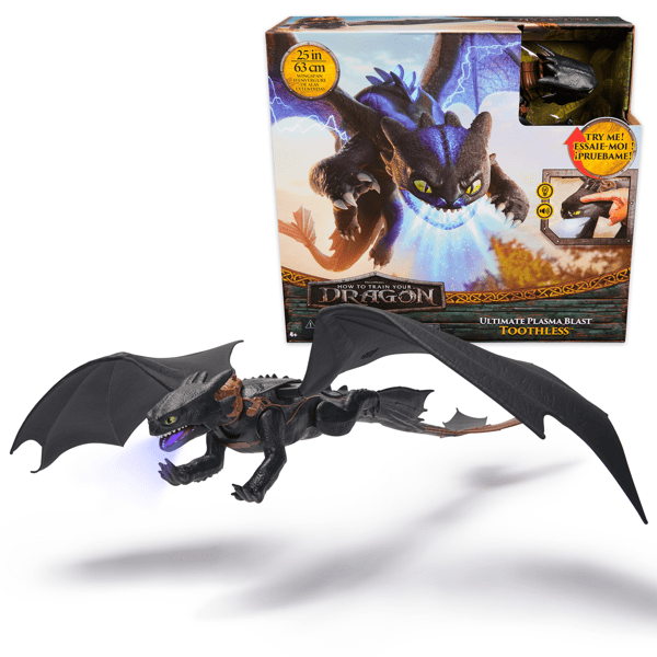 Dreamworks How to Train Your Dragon Ultimate Plasma Blast Toothless ...