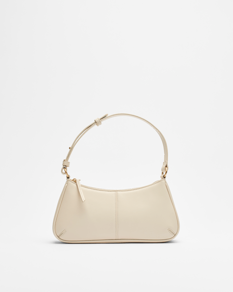 Mini Seamed Shoulder Bag - Cream | Target Australia
