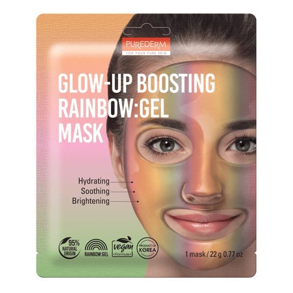 Purederm Glow-Up Boosting Rainbow: Gel Mask 22g | Target Australia