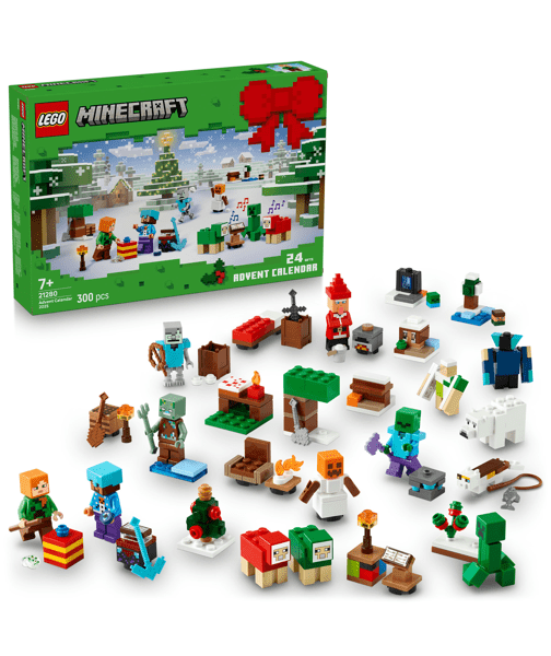 LEGO® Minecraft Advent Calendar 2025 21280 | Target Australia