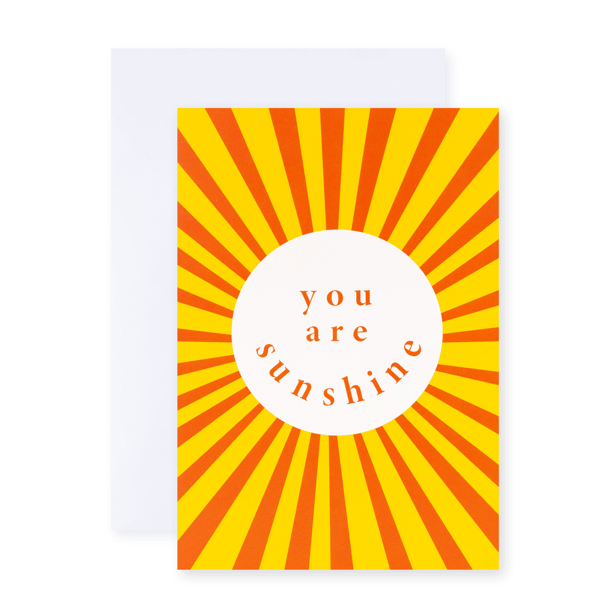 Creative Publishing from Hallmark Birthday Card - You are Sunshine ...