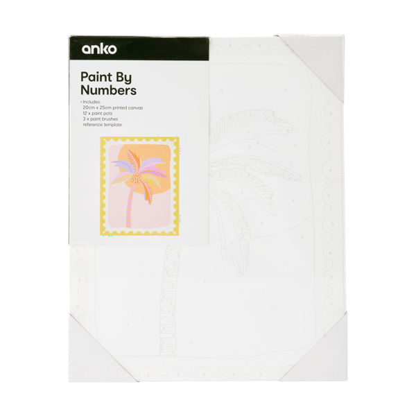 Paint by Numbers, Palm - Anko | Target Australia