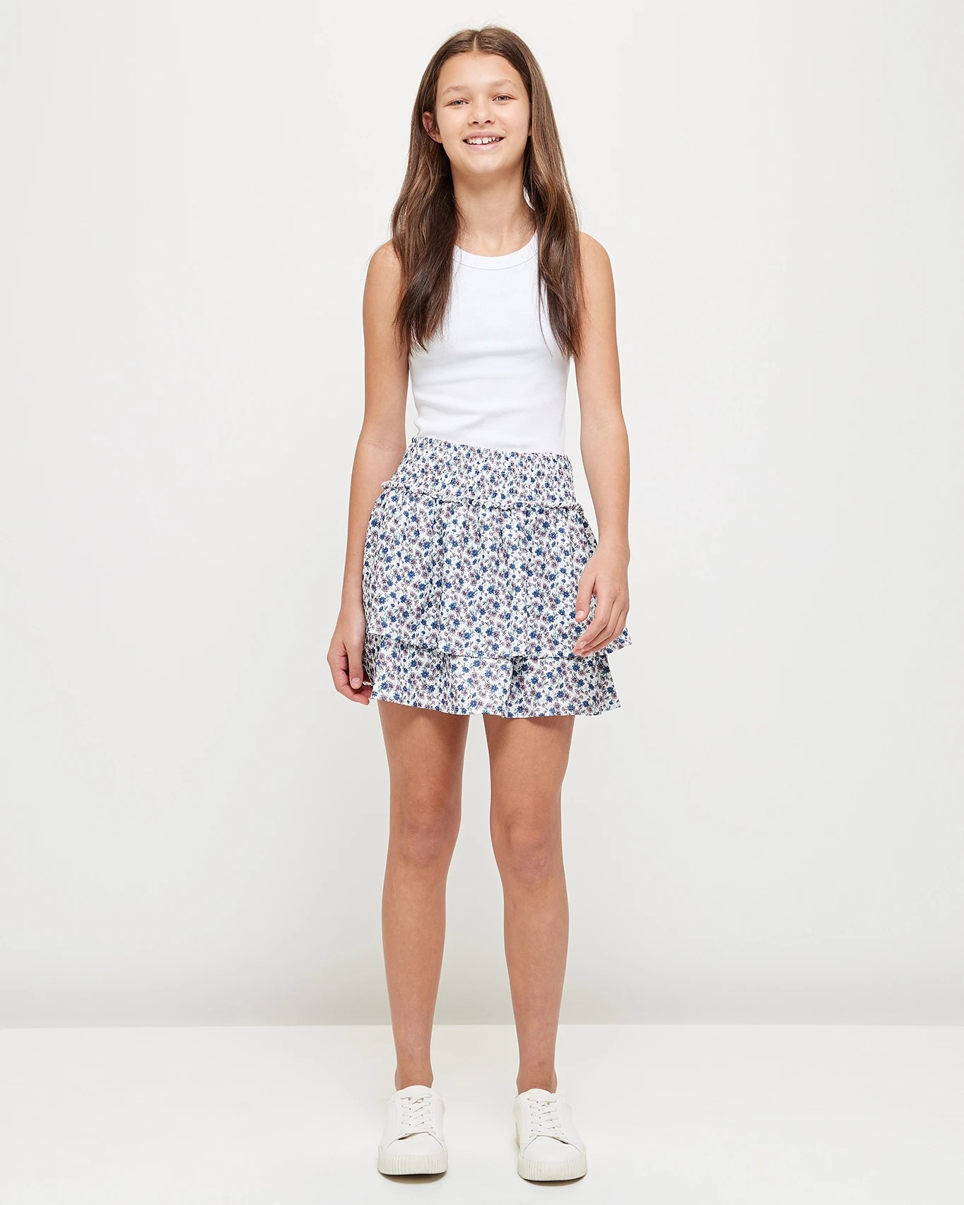 Textured Crinkle Floral Skorts | Target Australia