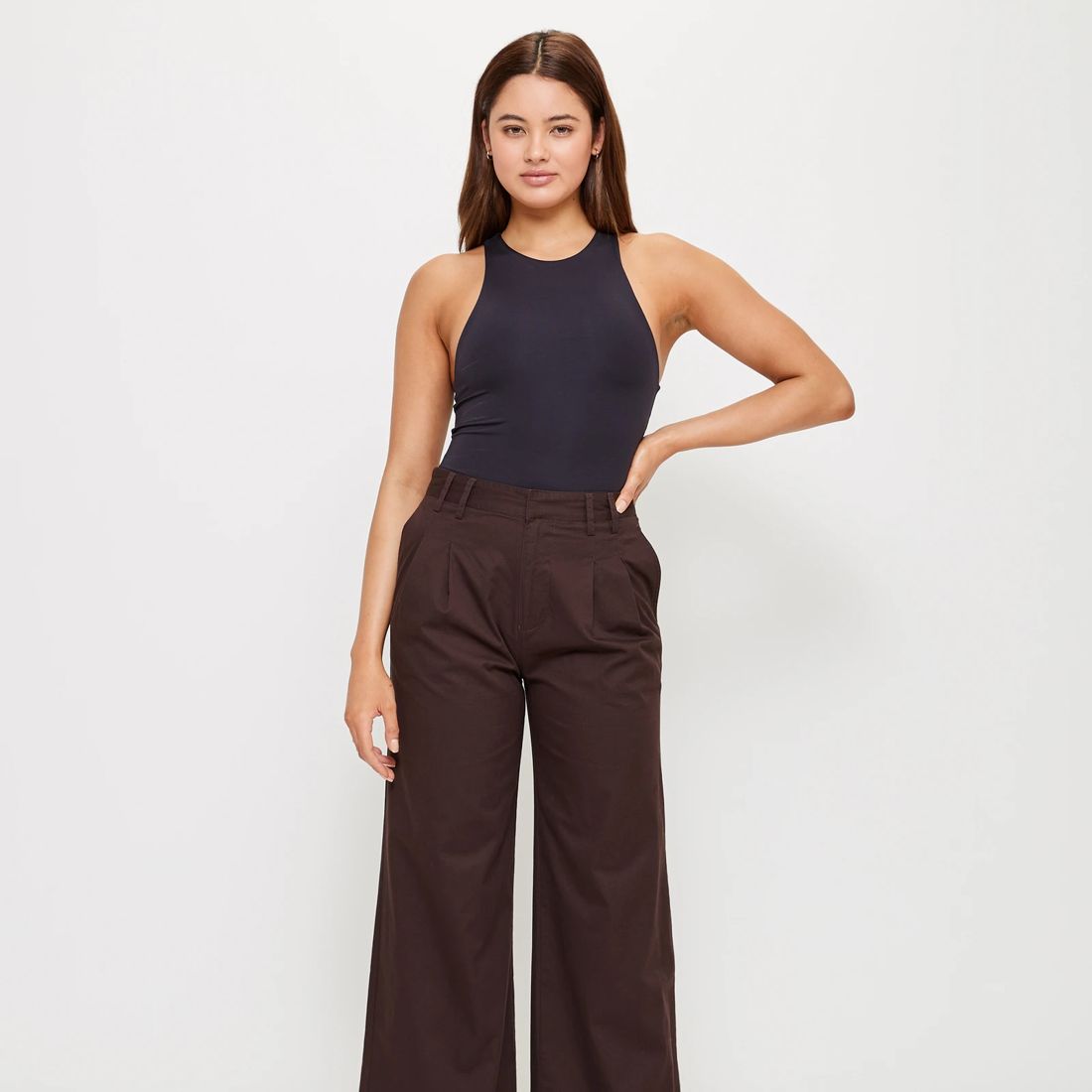 High Rise Pleat Front Pants - Lily Loves | Target Australia