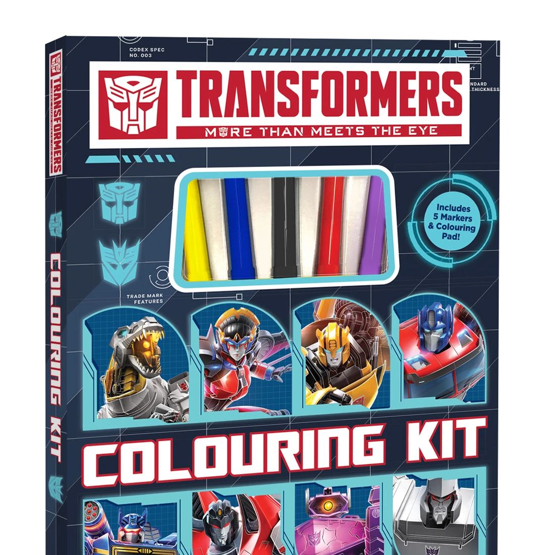 Transformers: Colouring Kit | Target Australia