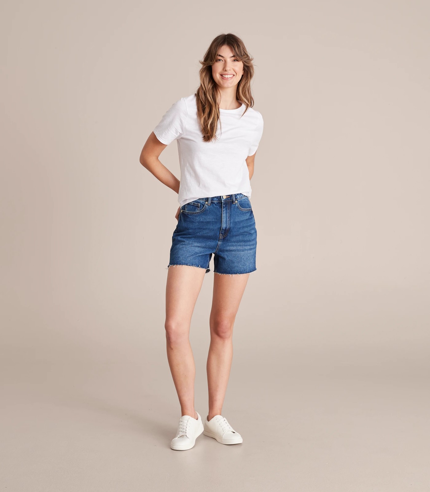 Super High Rise Denim Shorts | Target Australia