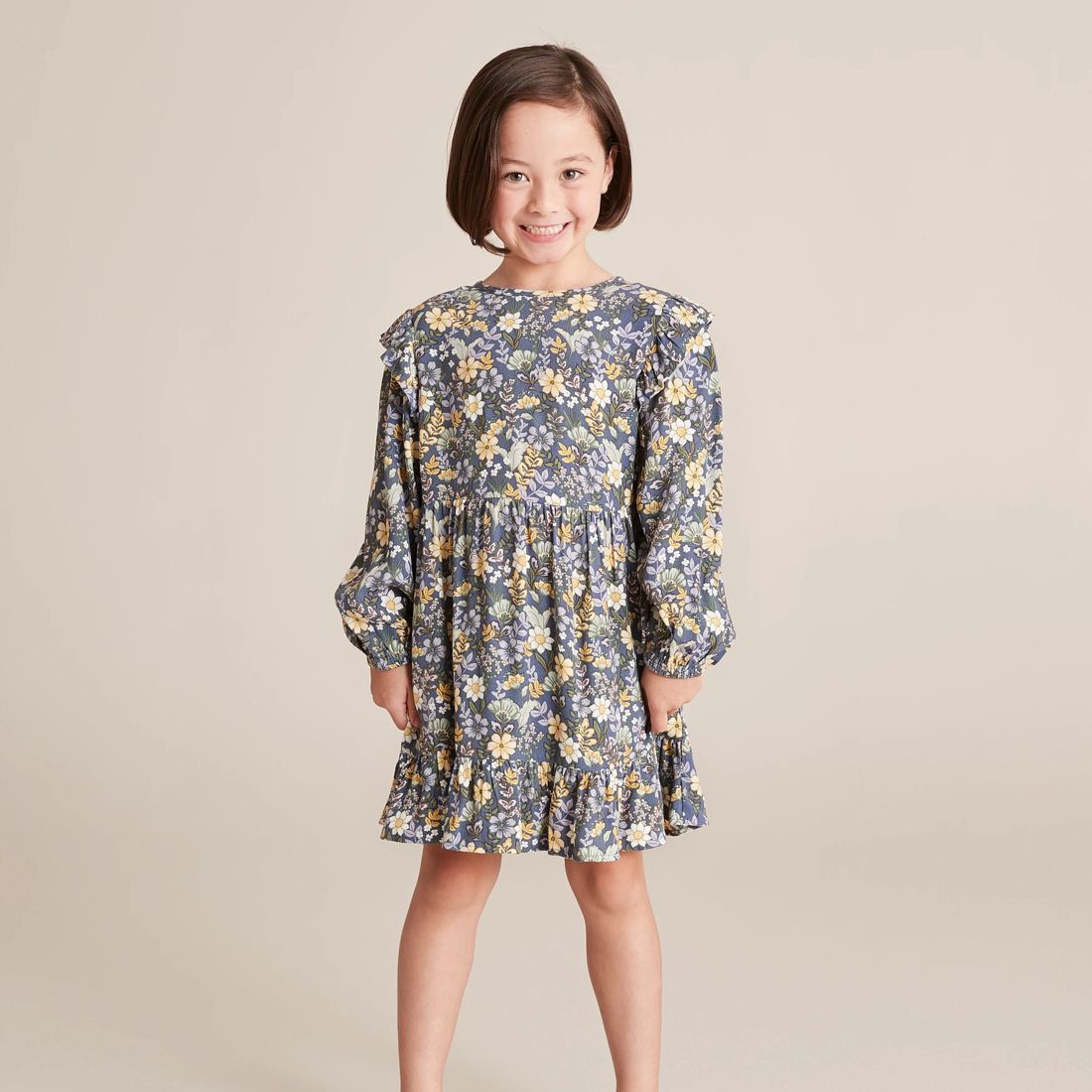Frill Floral Dress | Target Australia