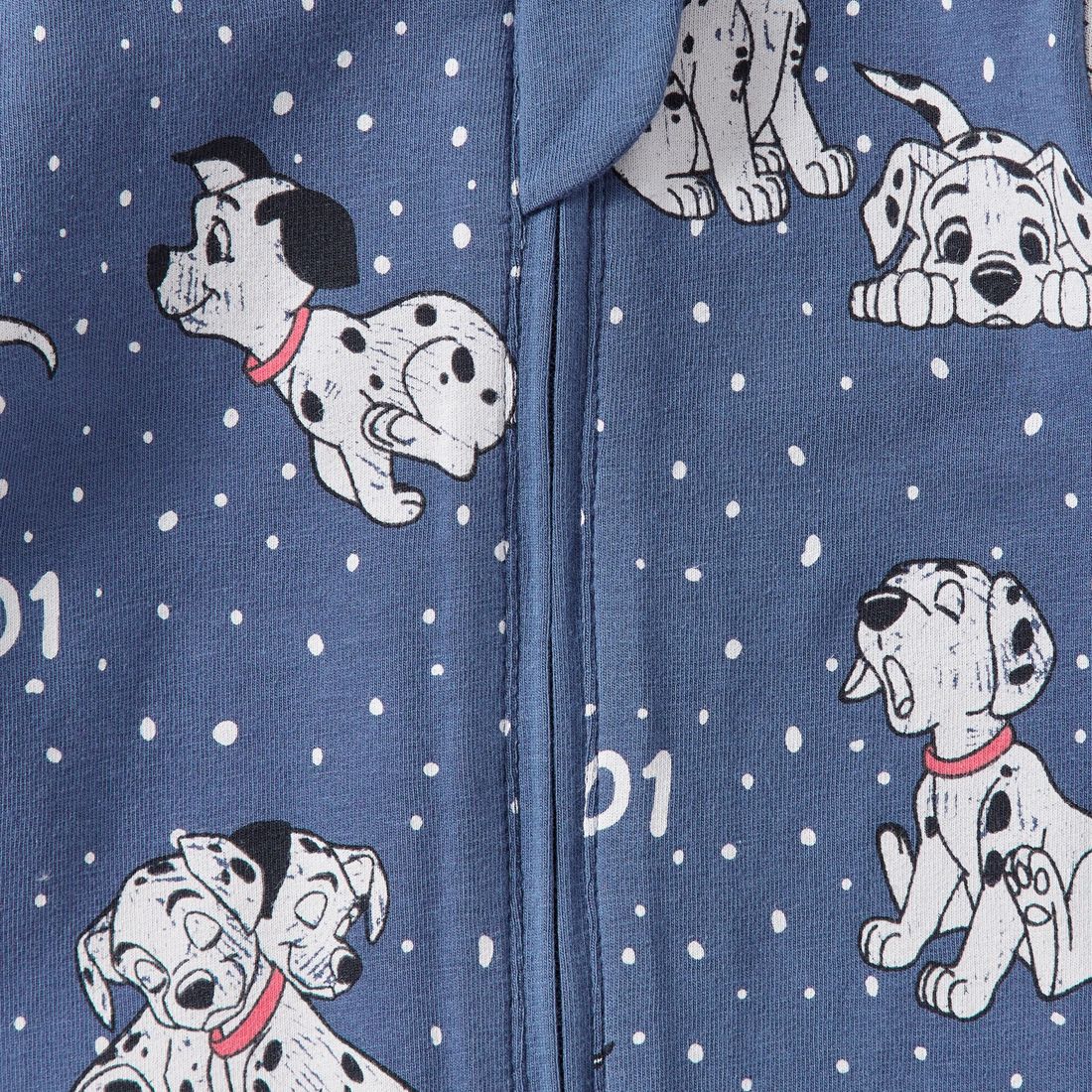 Baby Disney Zip Coverall - Blue 101 Dalmatians | Target Australia