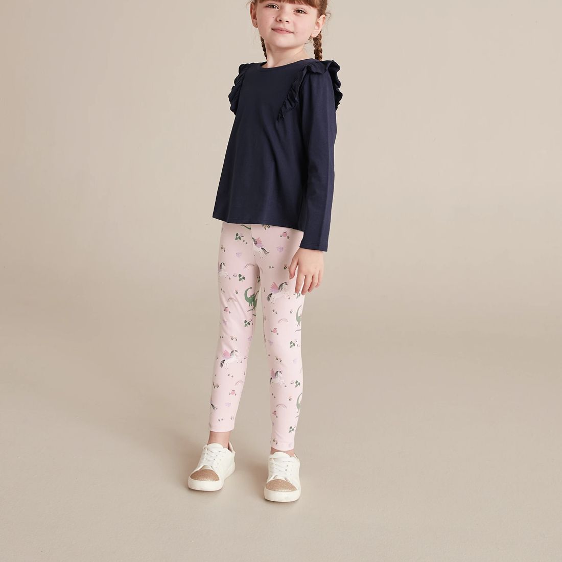 2 Pack Frill Top - Navy Blue | Target Australia