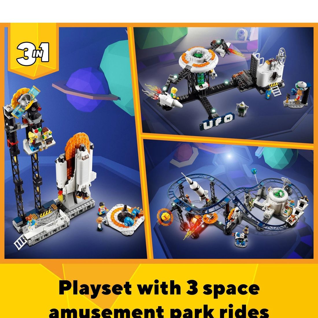 LEGO® Creator Space Roller Coaster 31142 | Target Australia