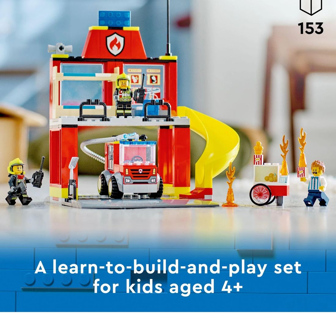 LEGO® City Fire Station and Fire Engine 60375 | Target Australia