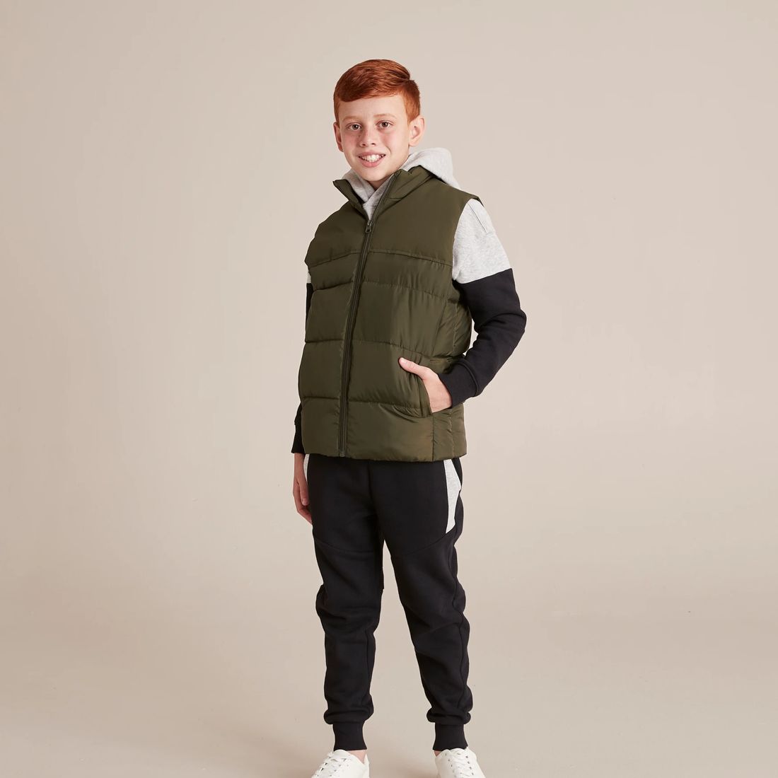Spliced Puffer Vest | Target Australia