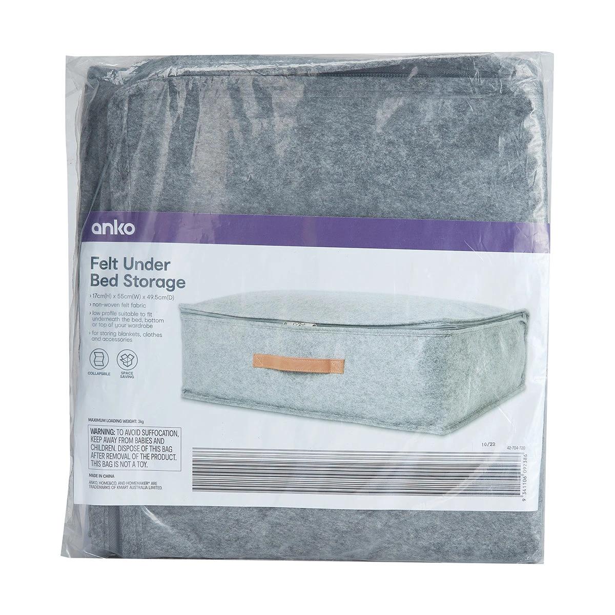 Felt Underbed Storage Anko Target Australia