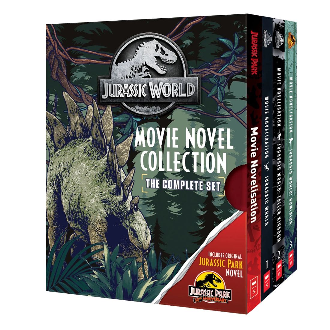 Jurassic World: Movie Novel 4-Book Collection: The Complete Set ...