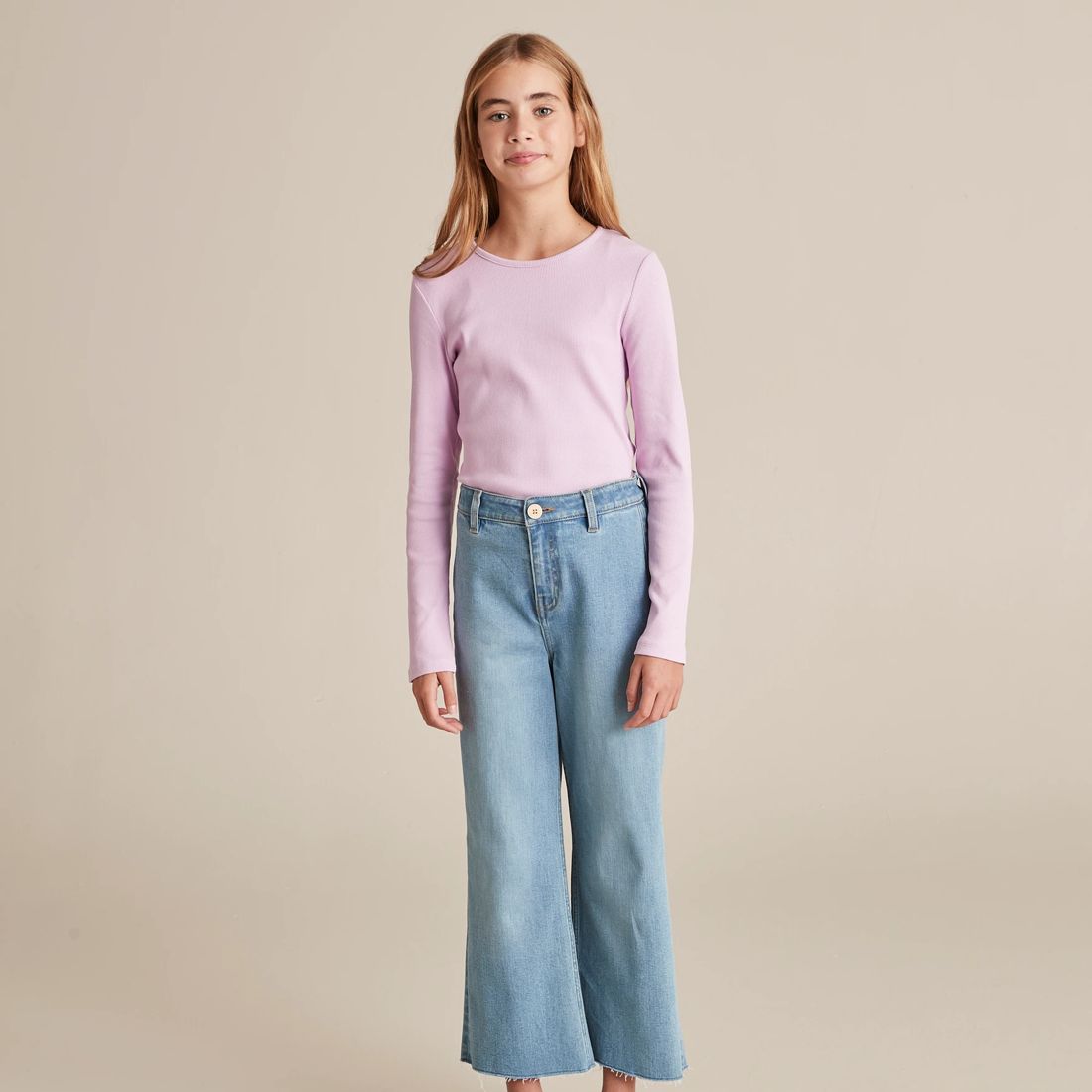 Organic Cotton Rib Top | Target Australia