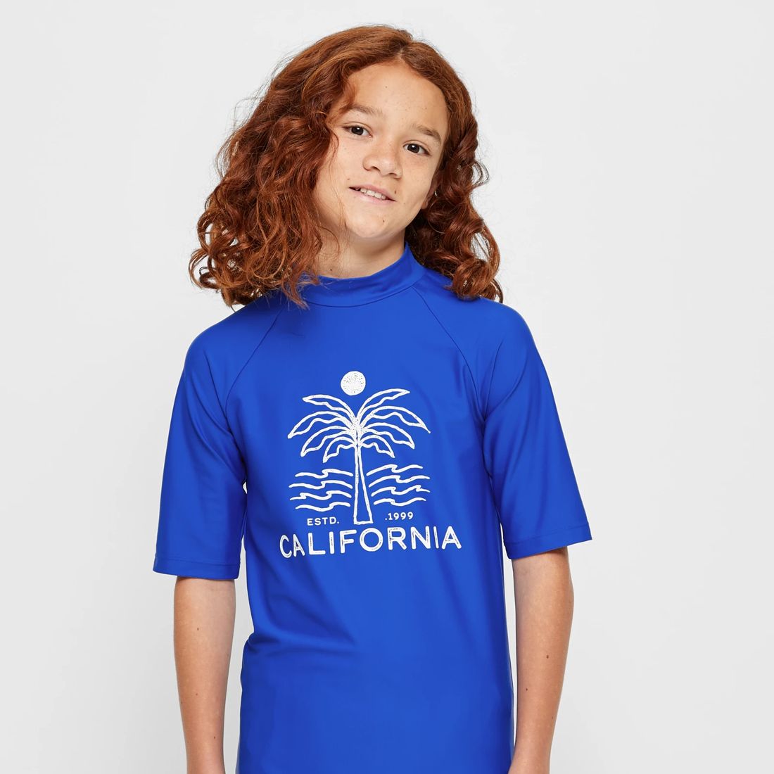 California Short Sleeve Swim Rashie | Target Australia
