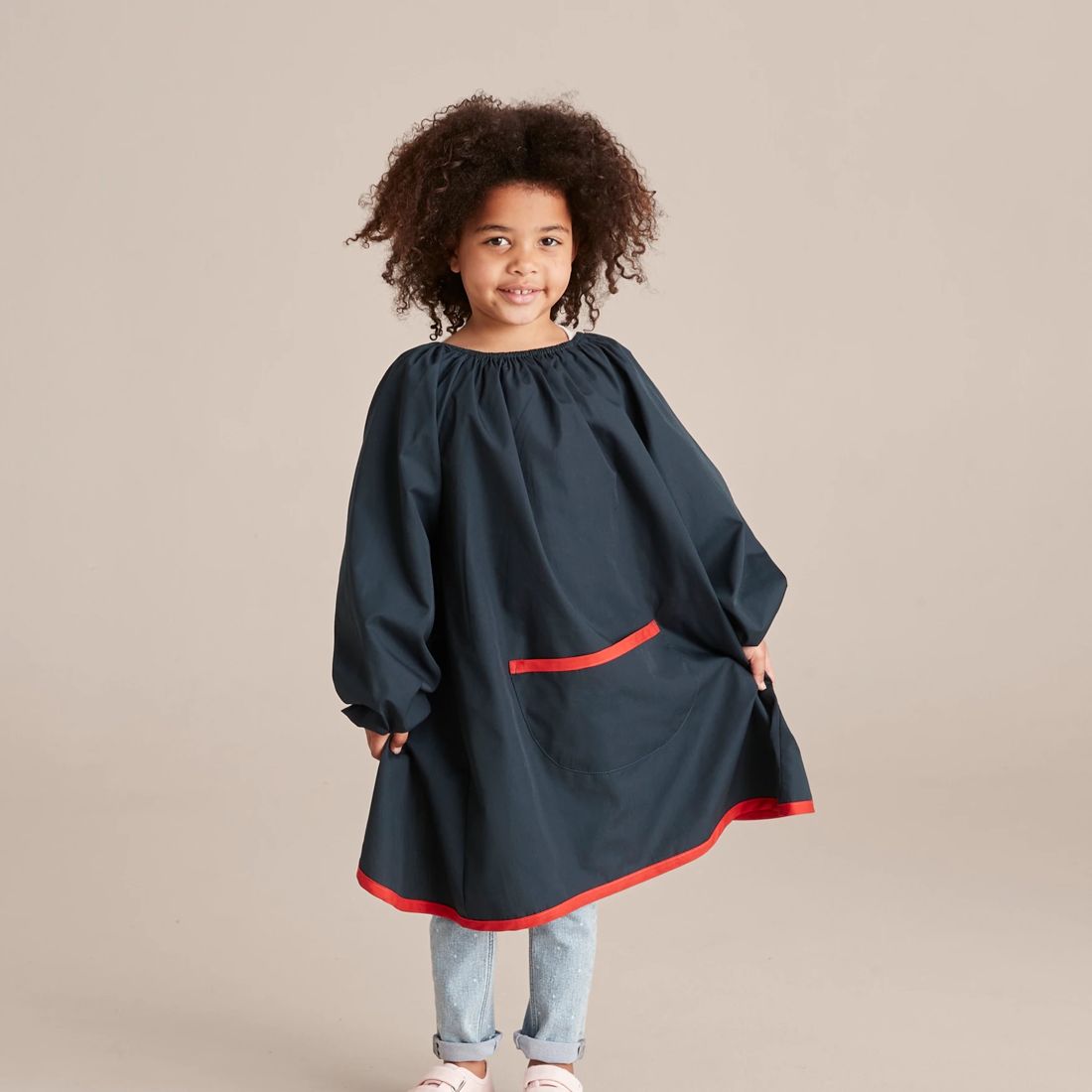Kids School Art Smock - Navy Blue | Target Australia