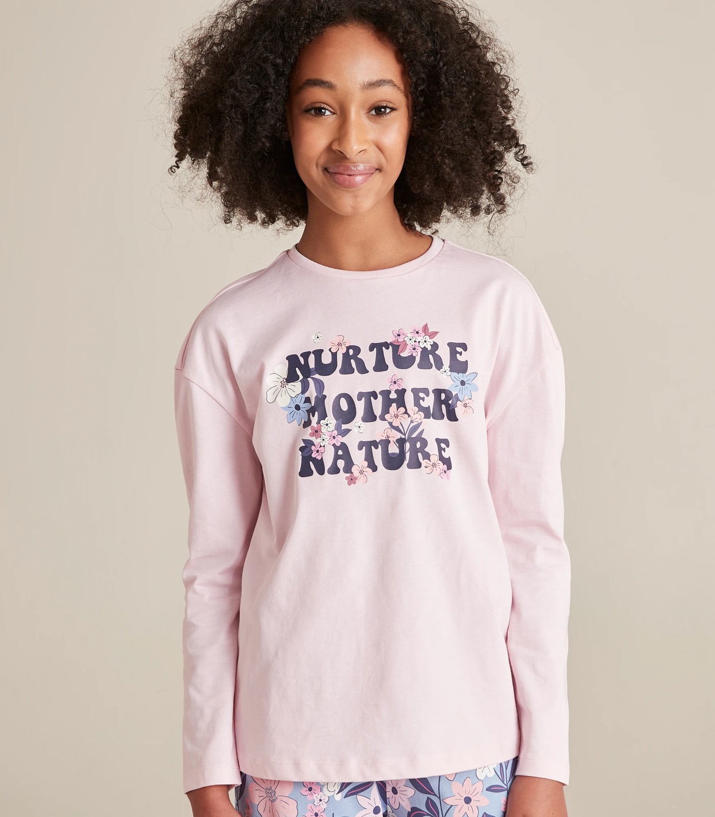 Mother Nature Cotton Pyjama Set | Target Australia