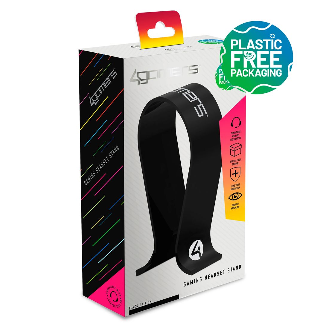 4Gamers Headset Stand Black | Target Australia