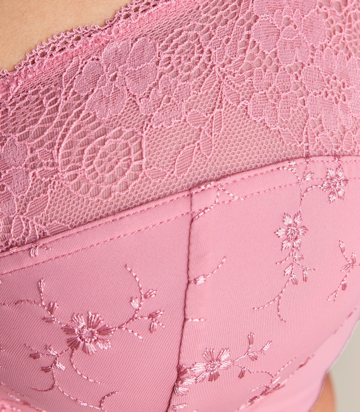 Fuller Figure Embroidered Lace Underwire Bra; Model: TLMUW090 | Target ...