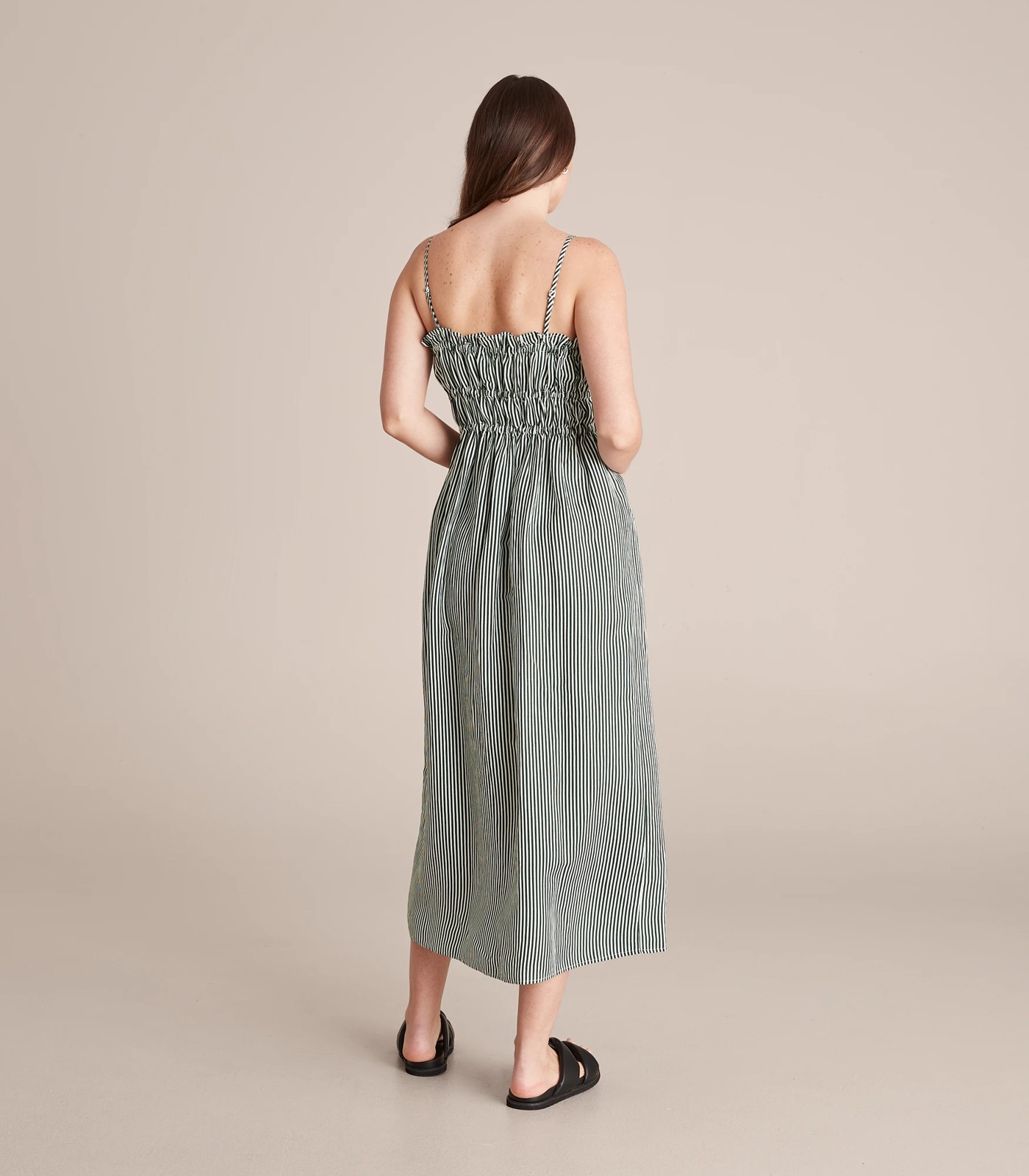 Preview Shirred Midi Sundress | Target Australia