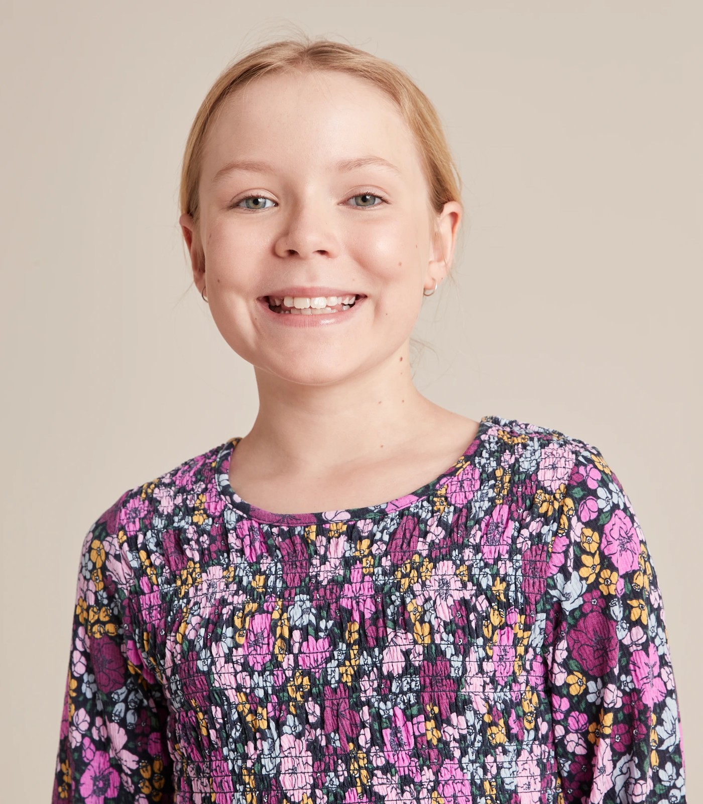 Shirred Knit Floral Dress | Target Australia
