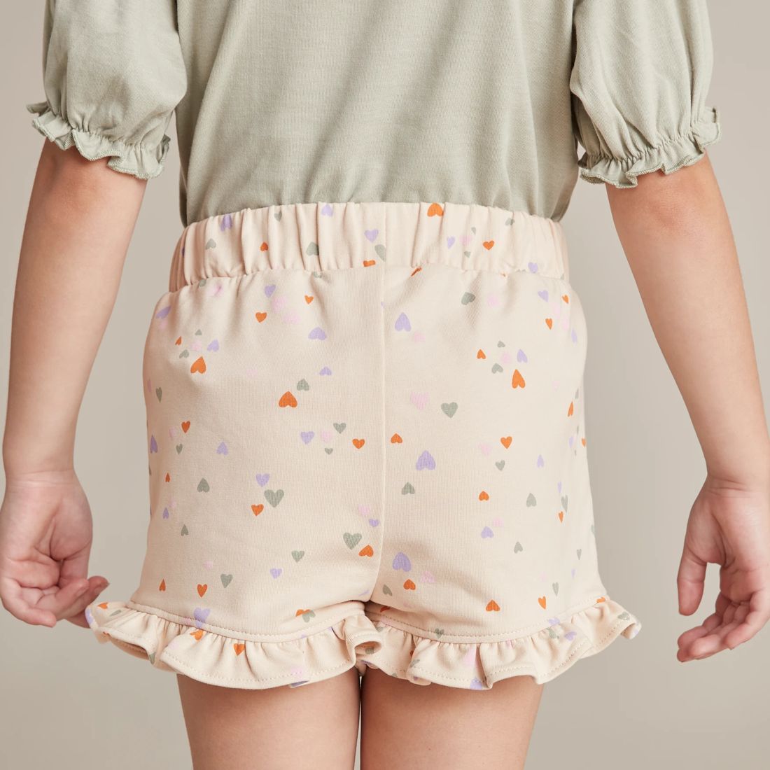 Frill Shorts - Cream Heart | Target Australia