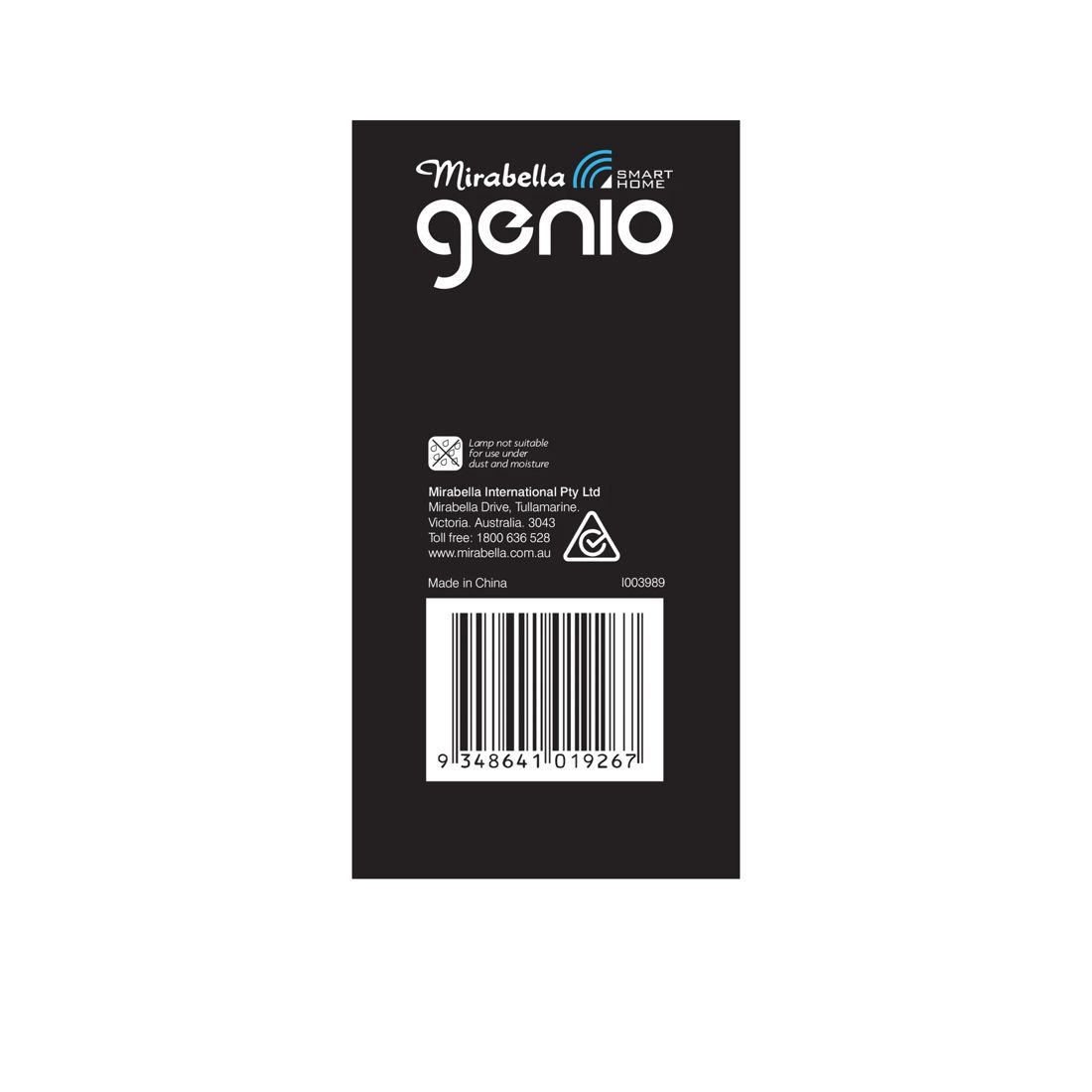 Mirabella Genio Wi-Fi Dimmable 9W LED GLS | Target Australia