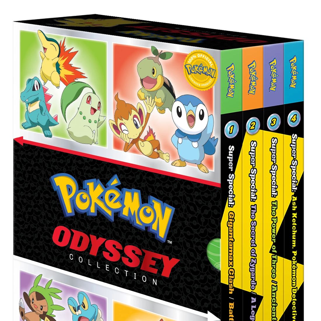 Pokemon Odyssey 4-Book Collection (Super Special Flip Books) | Target ...