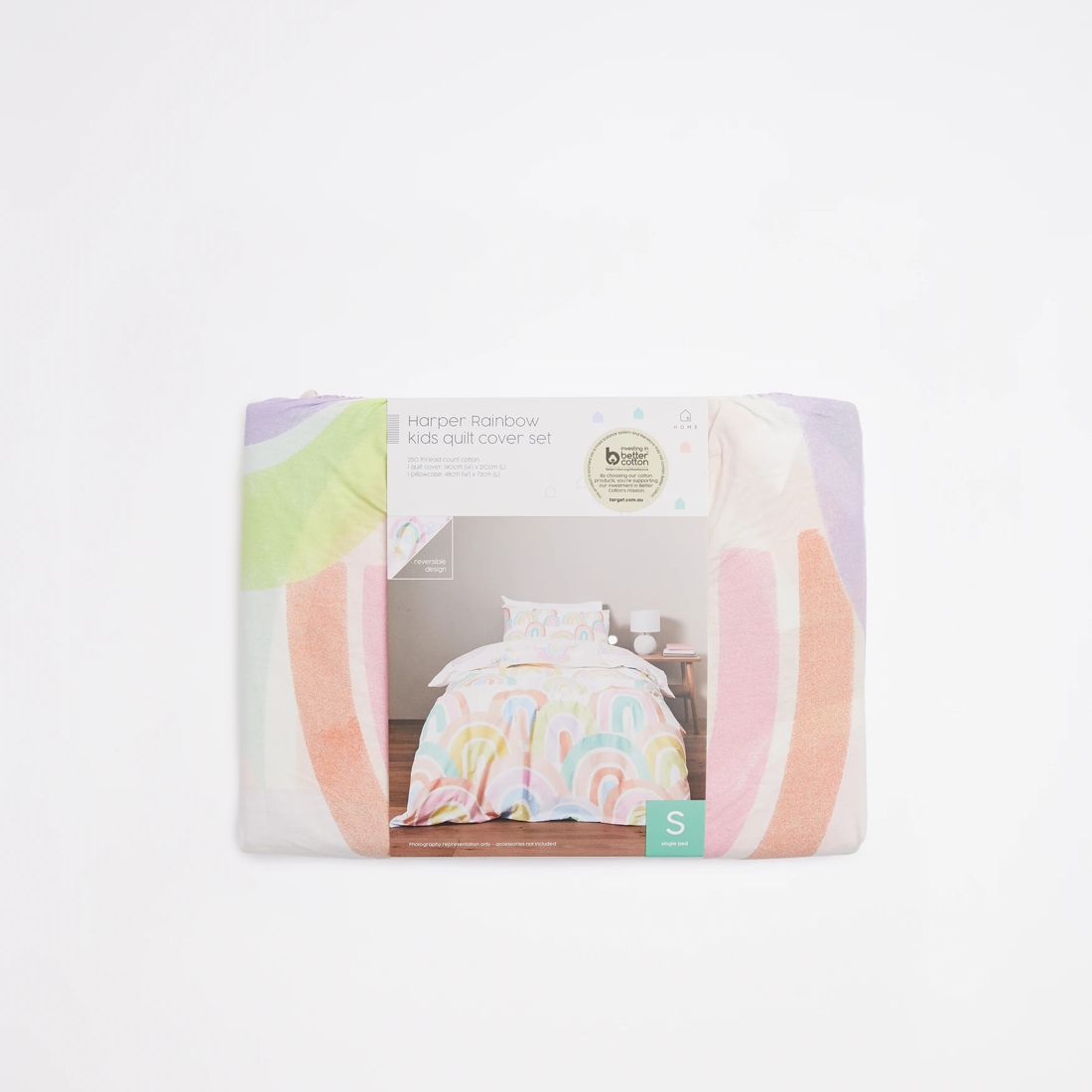 Harper Rainbow Kids Quilt Cover Set | Target Australia