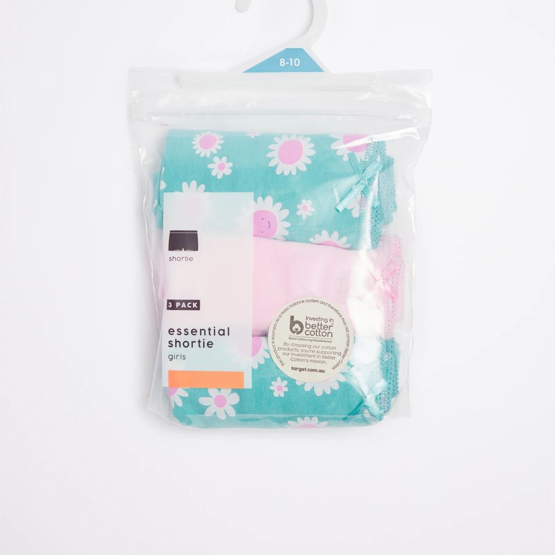 Girls 3 Pack Shorties | Target Australia