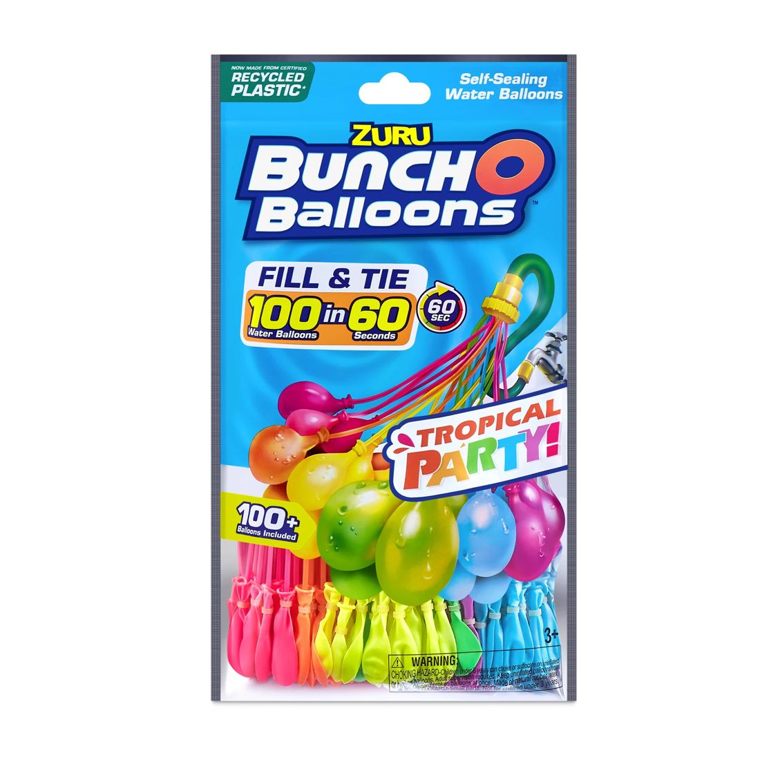 Bunch O Balloons Tropical Party Water Balloons 3 Pack | Target Australia