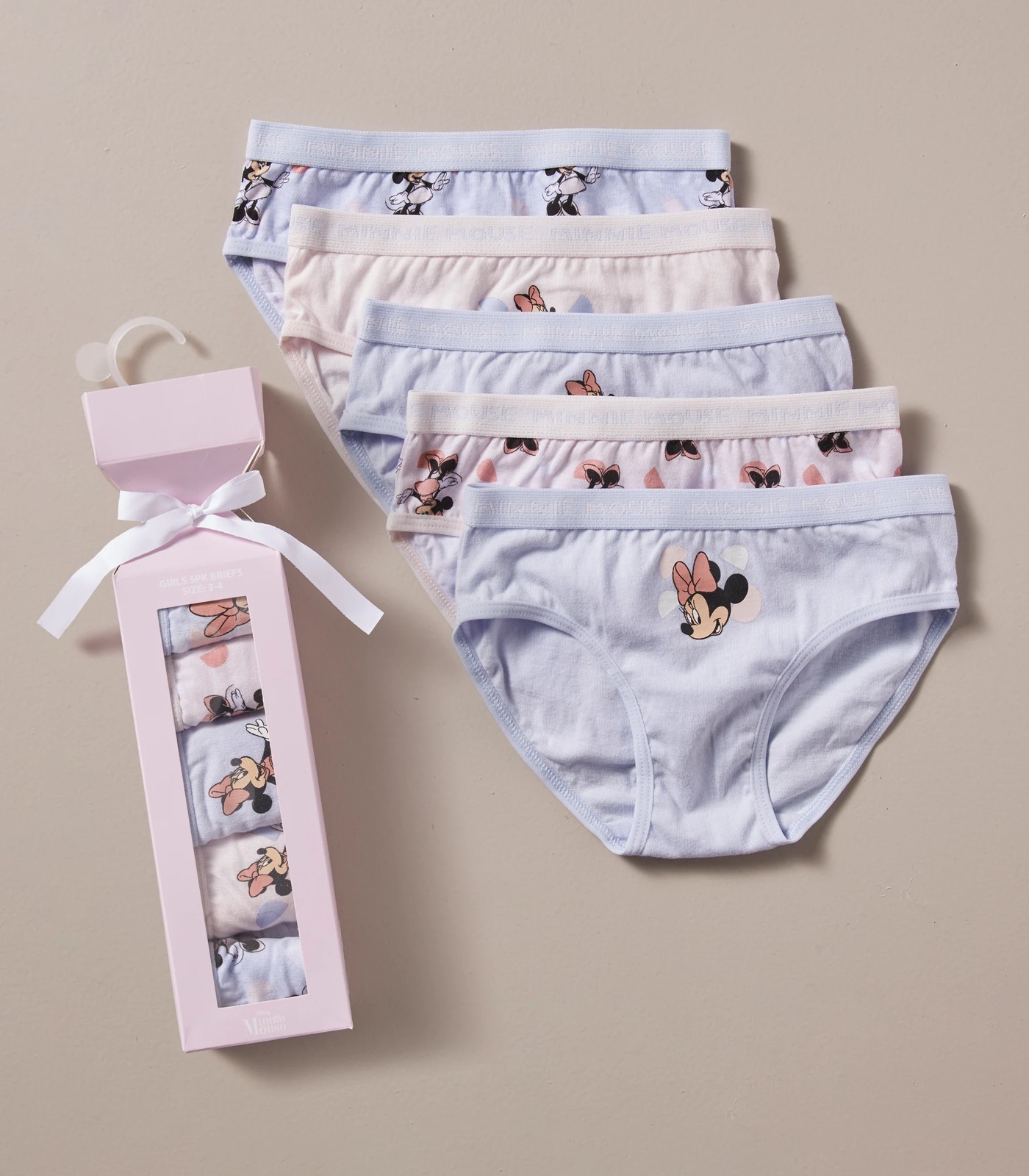 5 Pack Disney Minnie Mouse Briefs Gift Set | Target Australia