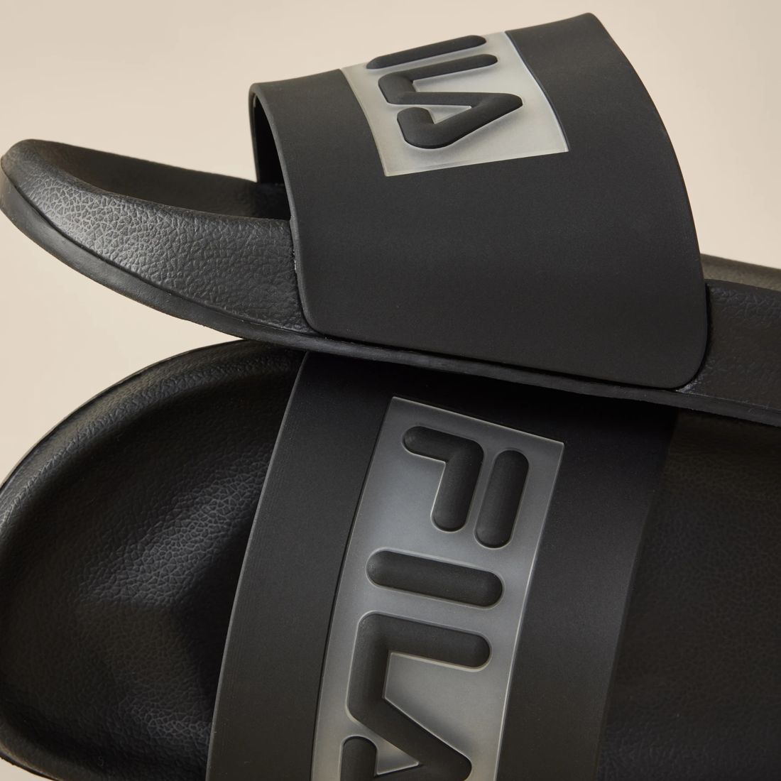 Mens Fila Slide - Levanto - Black | Target Australia