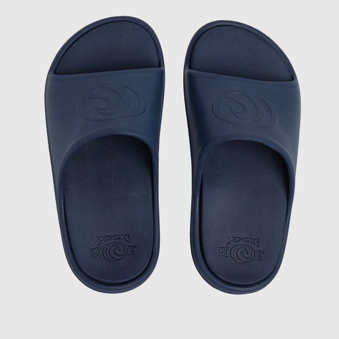 Piping Hot Youth Moulded Slides - Navy Blue | Target Australia