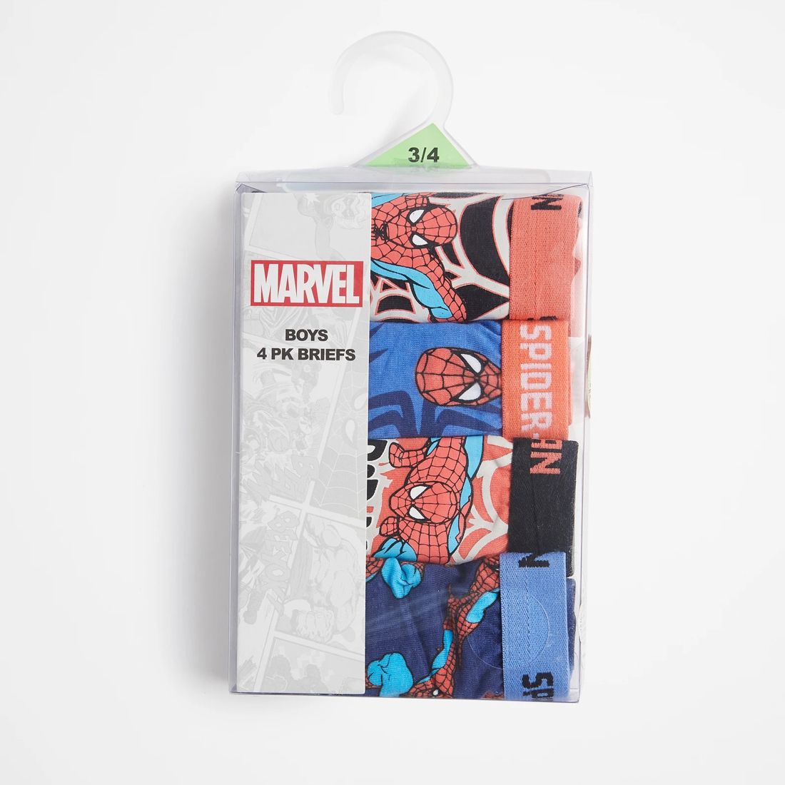 Spider-Man Boys Underwear Briefs 4 Pack | Target Australia